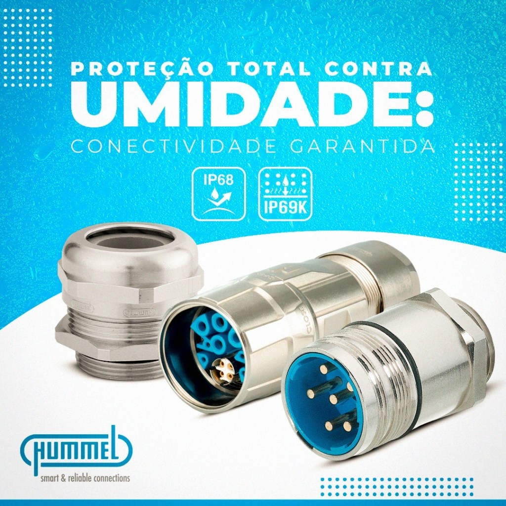 Proteção total contra umidade - Hummel Connector Systems